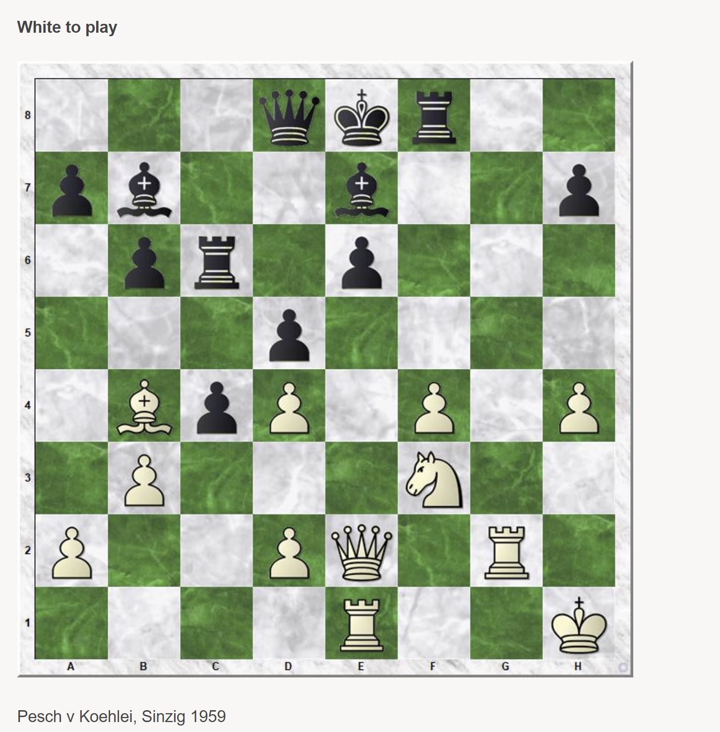 Daily Chess Puzzle | allanbeardsworth